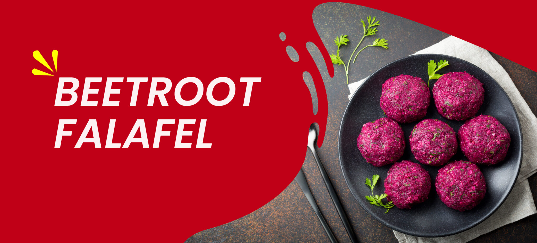 Beetroot Falafel